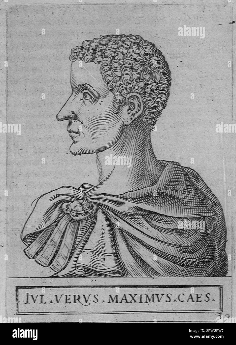 Romanorum Imperatorum effigies, 1592 Stock Photo - Alamy