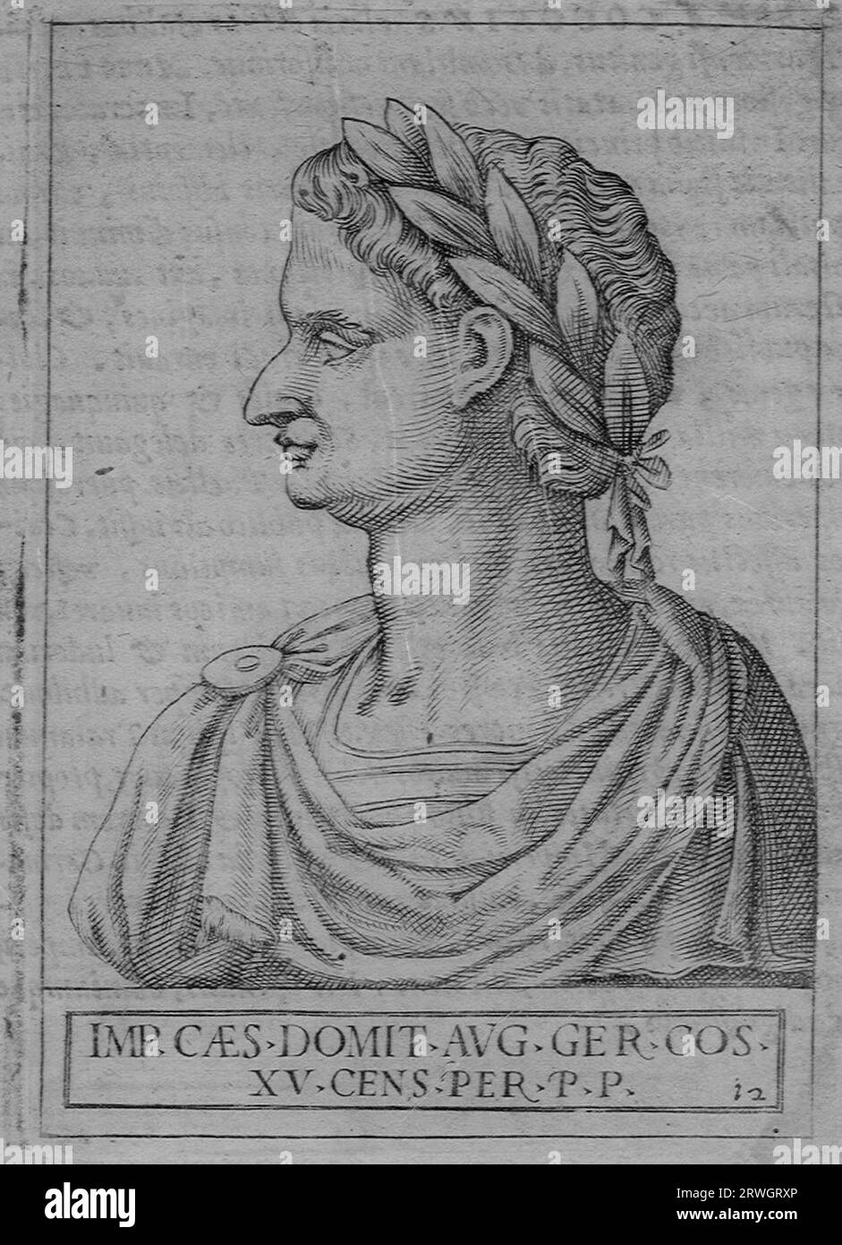 Romanorum imperatorum effigies hi-res stock photography and images - Alamy