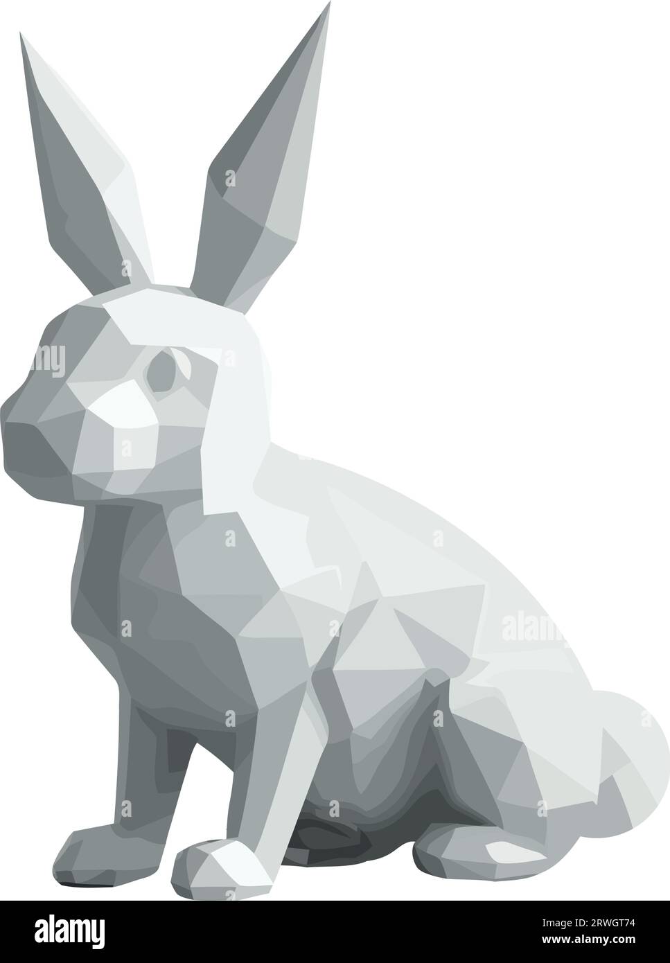 rabbit sitting icon Stock Vector Image & Art - Alamy