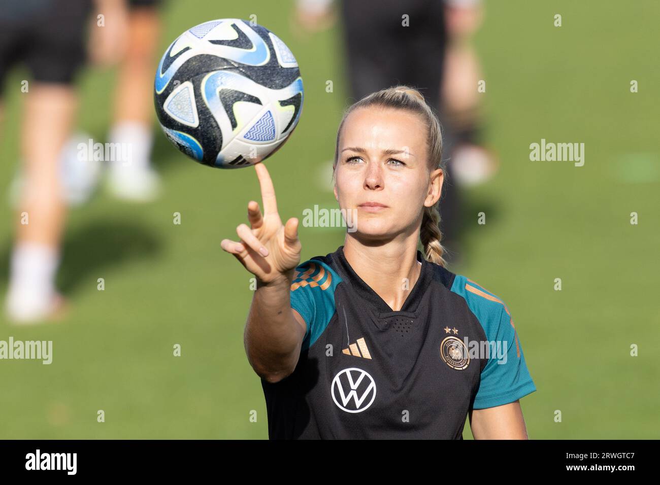 19 September 2023, Hesse, Frankfurt/Main: Soccer: National team, women ...