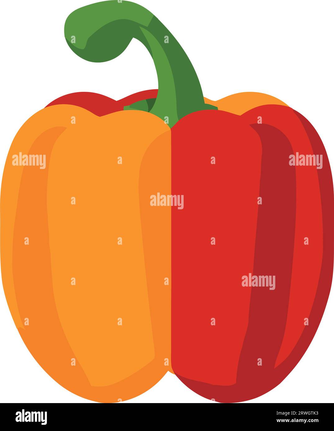 pepper vegetable illustration Stock Vector Image & Art - Alamy