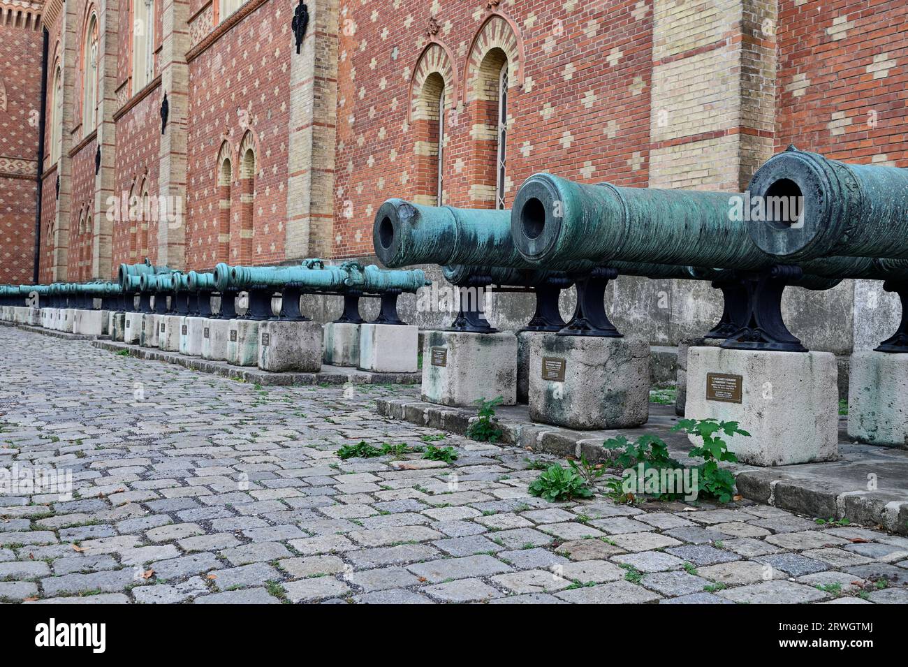 Vienna, Austria. Military History Museum Vienna. Siege cannons France ...