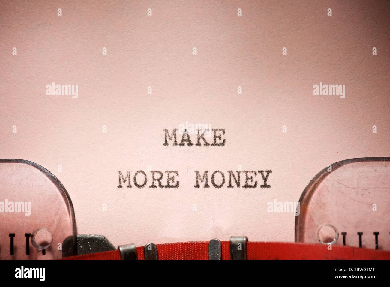 Make more money text hi-res stock photography and images - Alamy