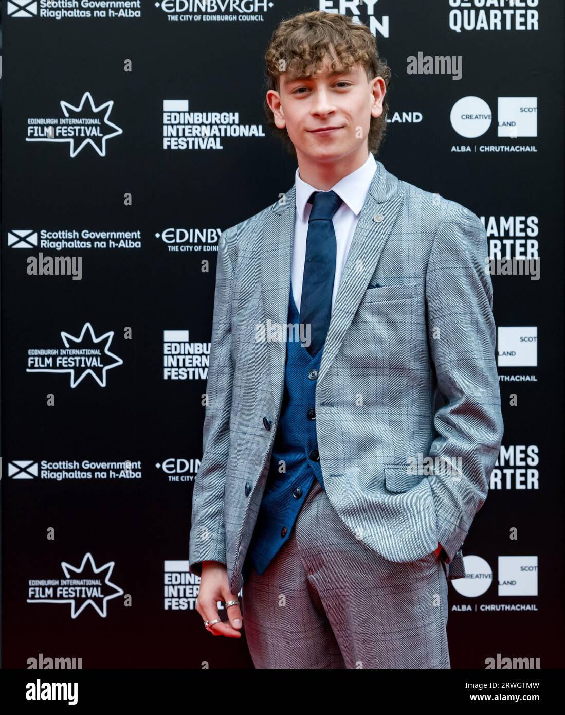 Louis McCartney at Silent Roar premiere, Everyman Cinema, Edinburgh ...
