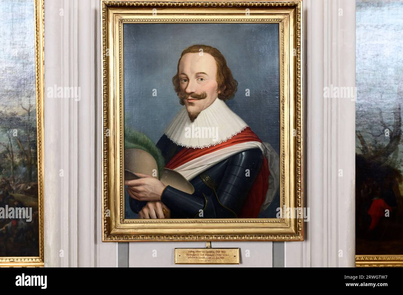 Vienna, Austria. Military History Museum Vienna. Oil painting by Ludwig ...