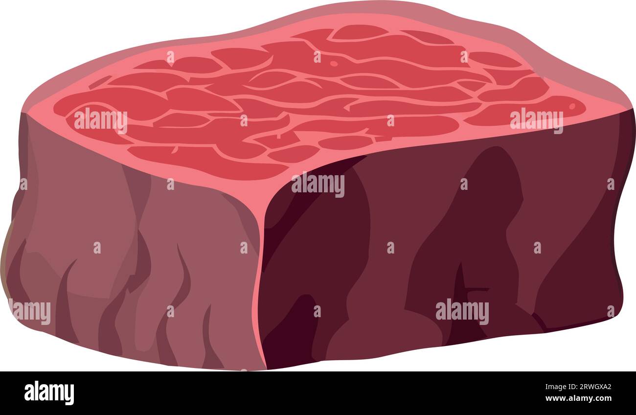 red meat illustration Stock Vector Image & Art - Alamy