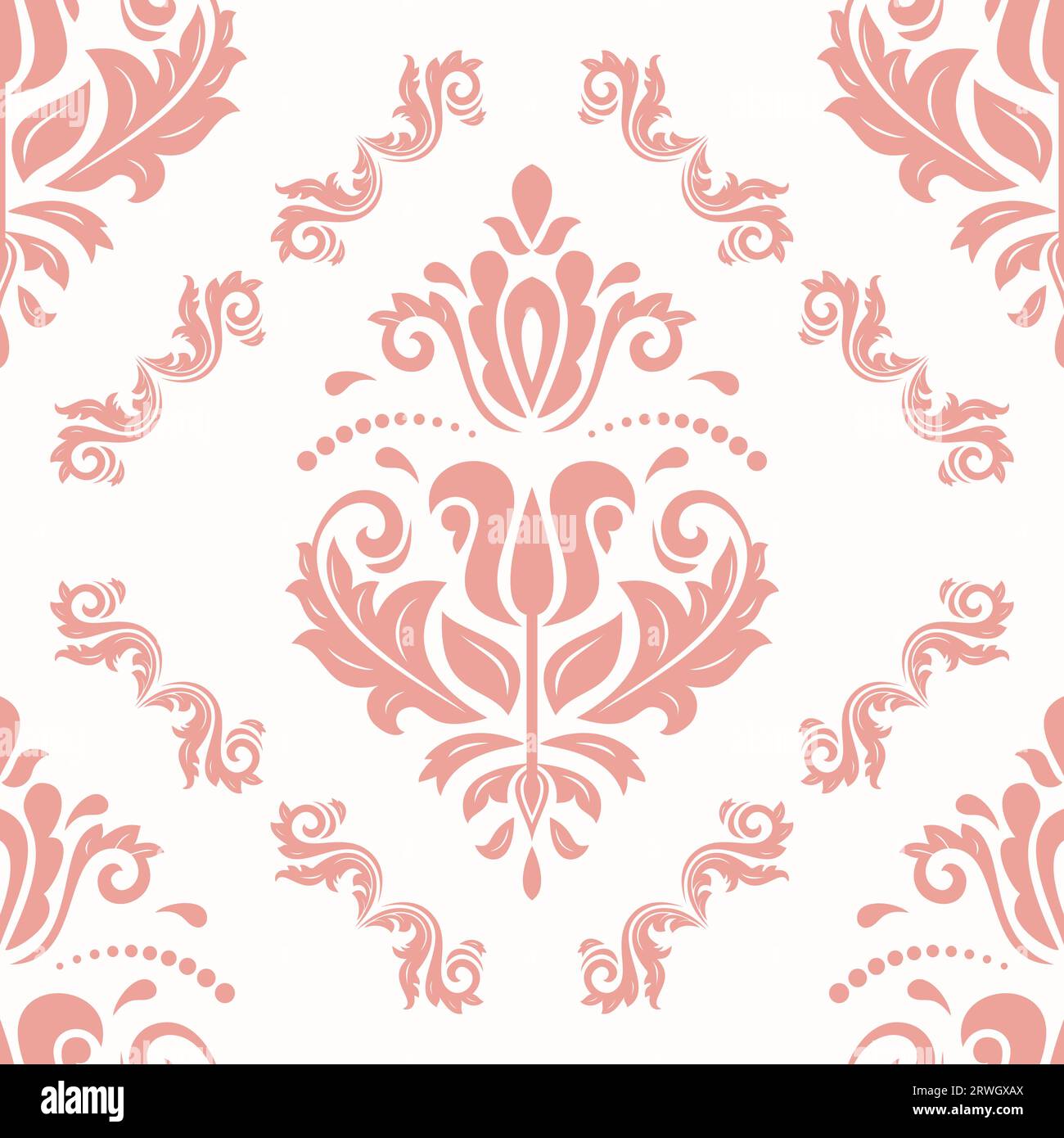 Classic seamless vector pattern. Damask orient ornament. Classic ...