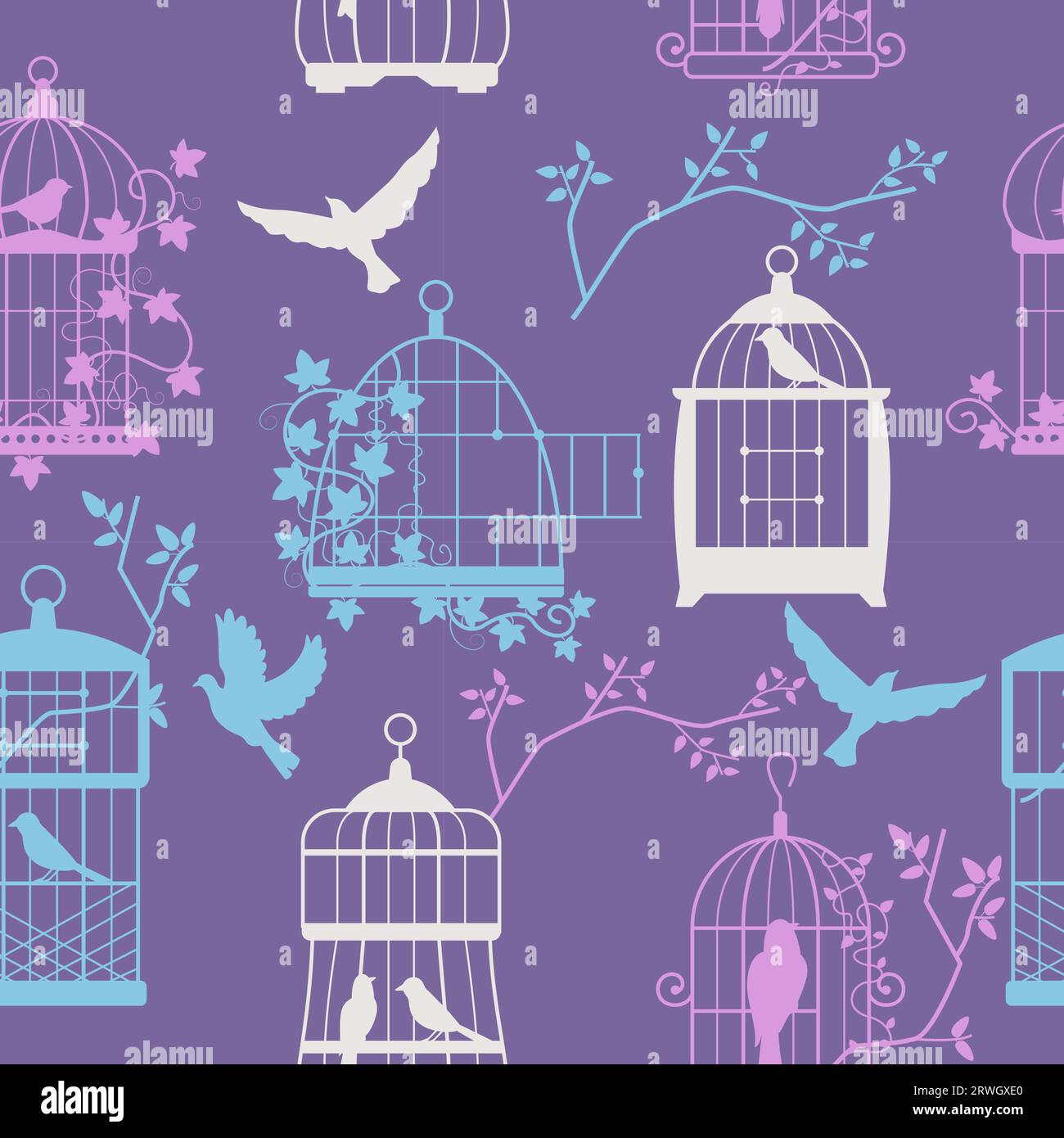 Bird Cage Background