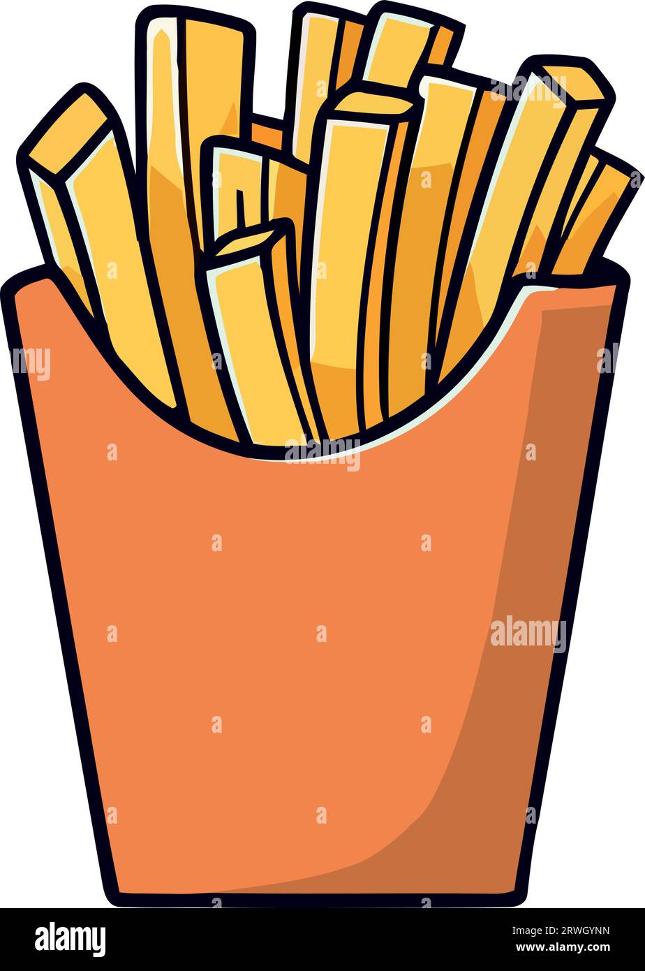 french fries design Stock Vector Image & Art - Alamy