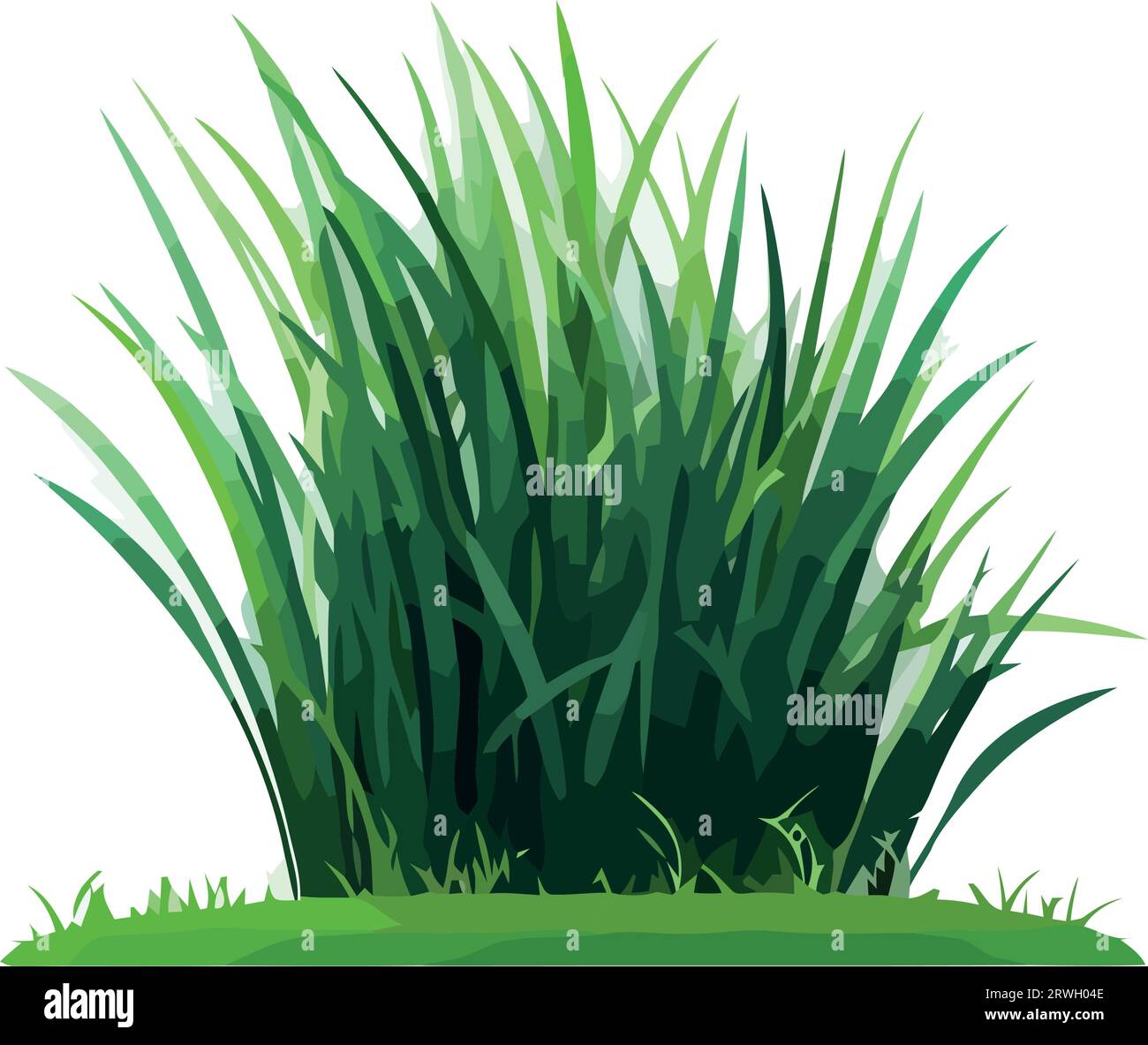 Green landscape formal garden Cut Out Stock Images & Pictures - Alamy