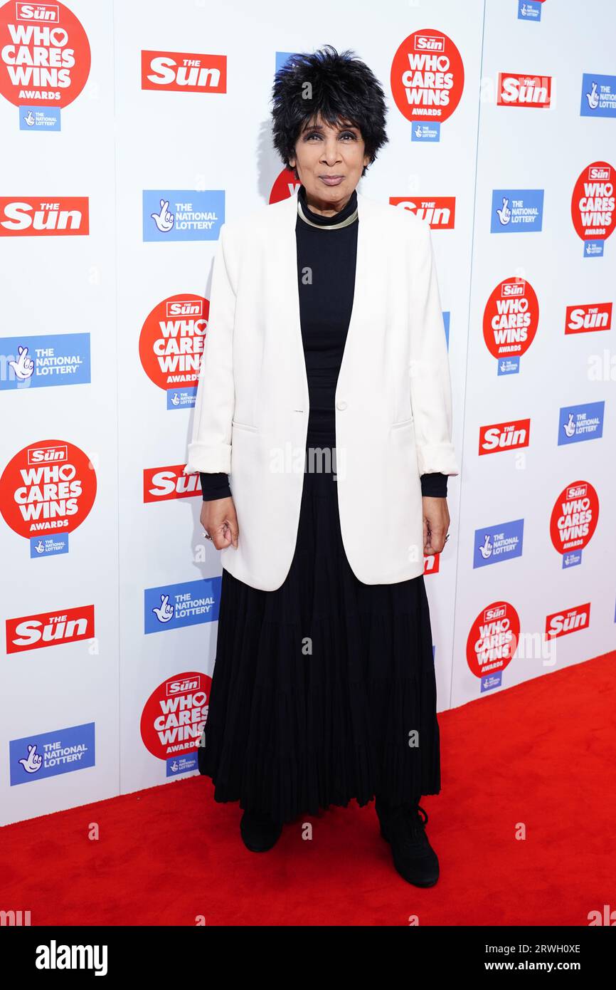 Moira Stuart attending The Sun Who Cares Wins Awards at The Roundhouse ...