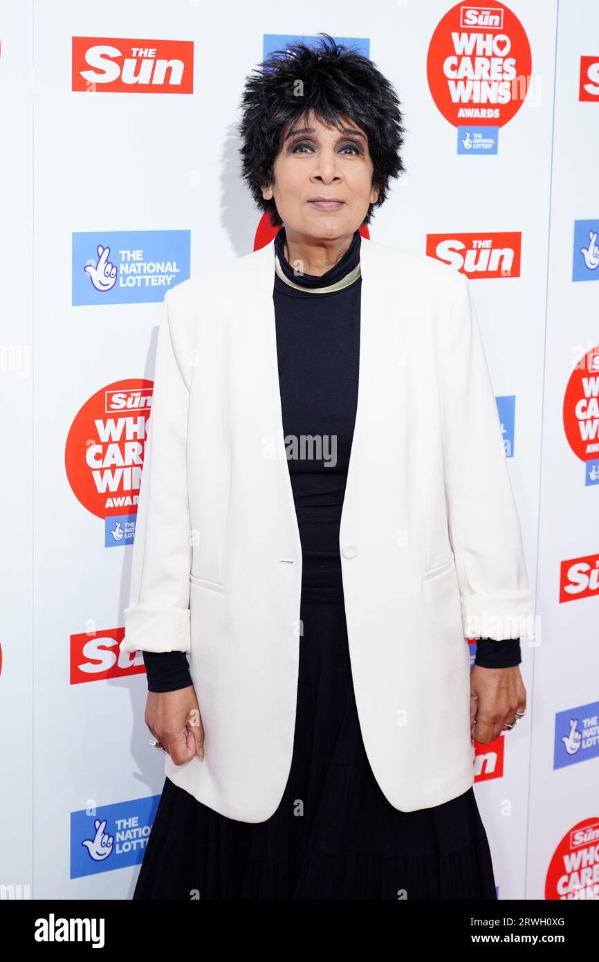 Moira Stuart attending The Sun Who Cares Wins Awards at The Roundhouse ...