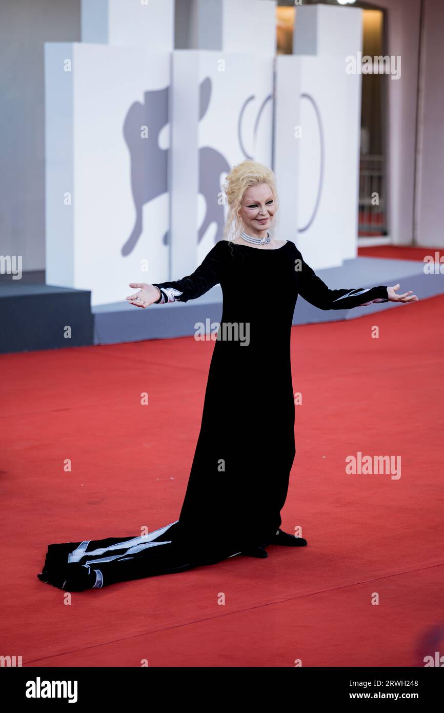 VENICE, ITALY - SEPTEMBER 04: Patty Pravo attends a red carpet for the ...