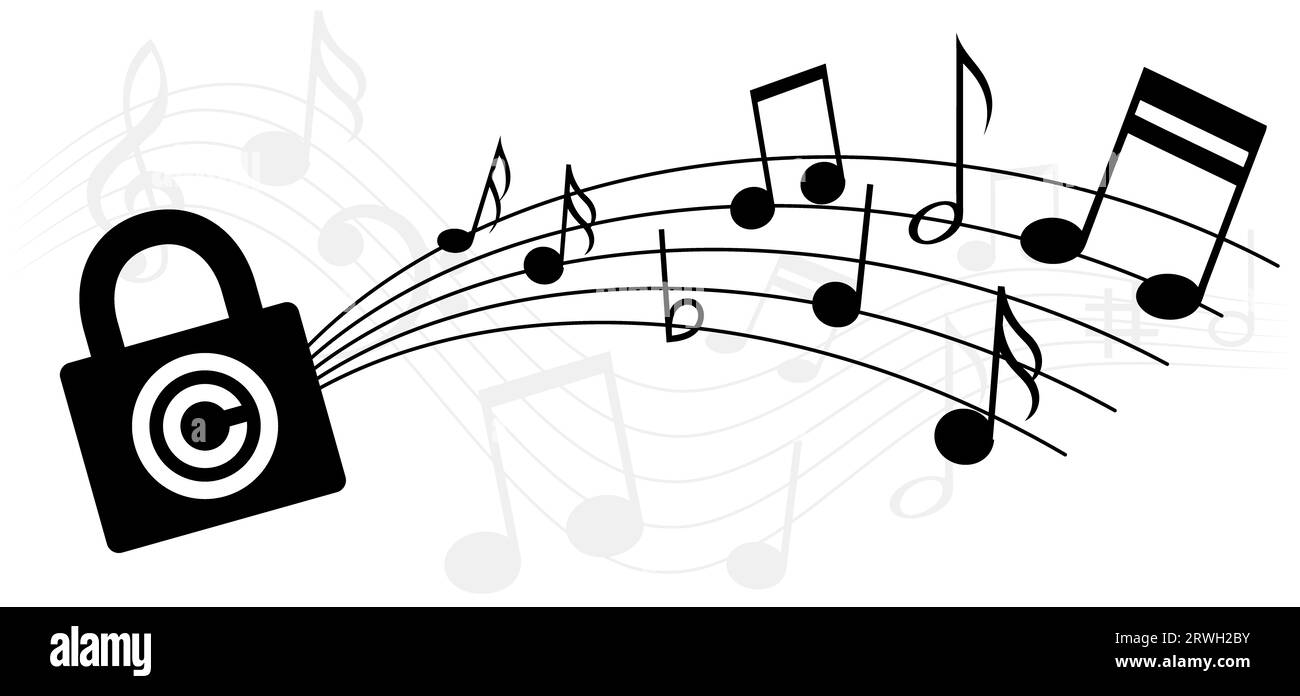 Copyright or C letter. Right of first publication. Copy right symbol ...