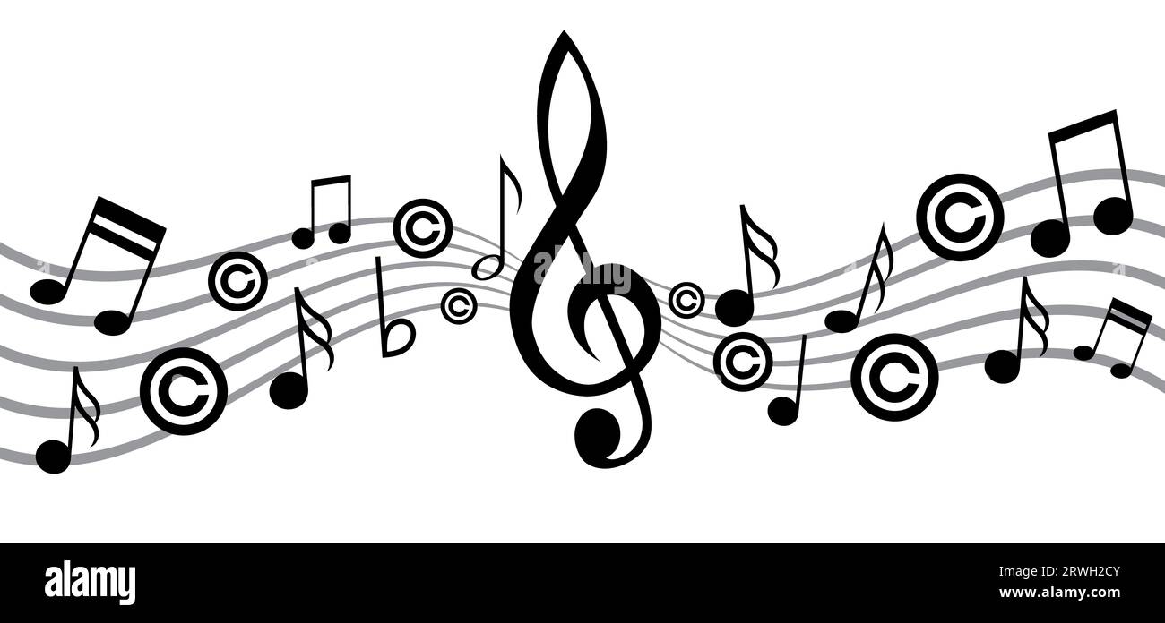 Copyright or C letter. Right of first publication. Copy right symbol ...