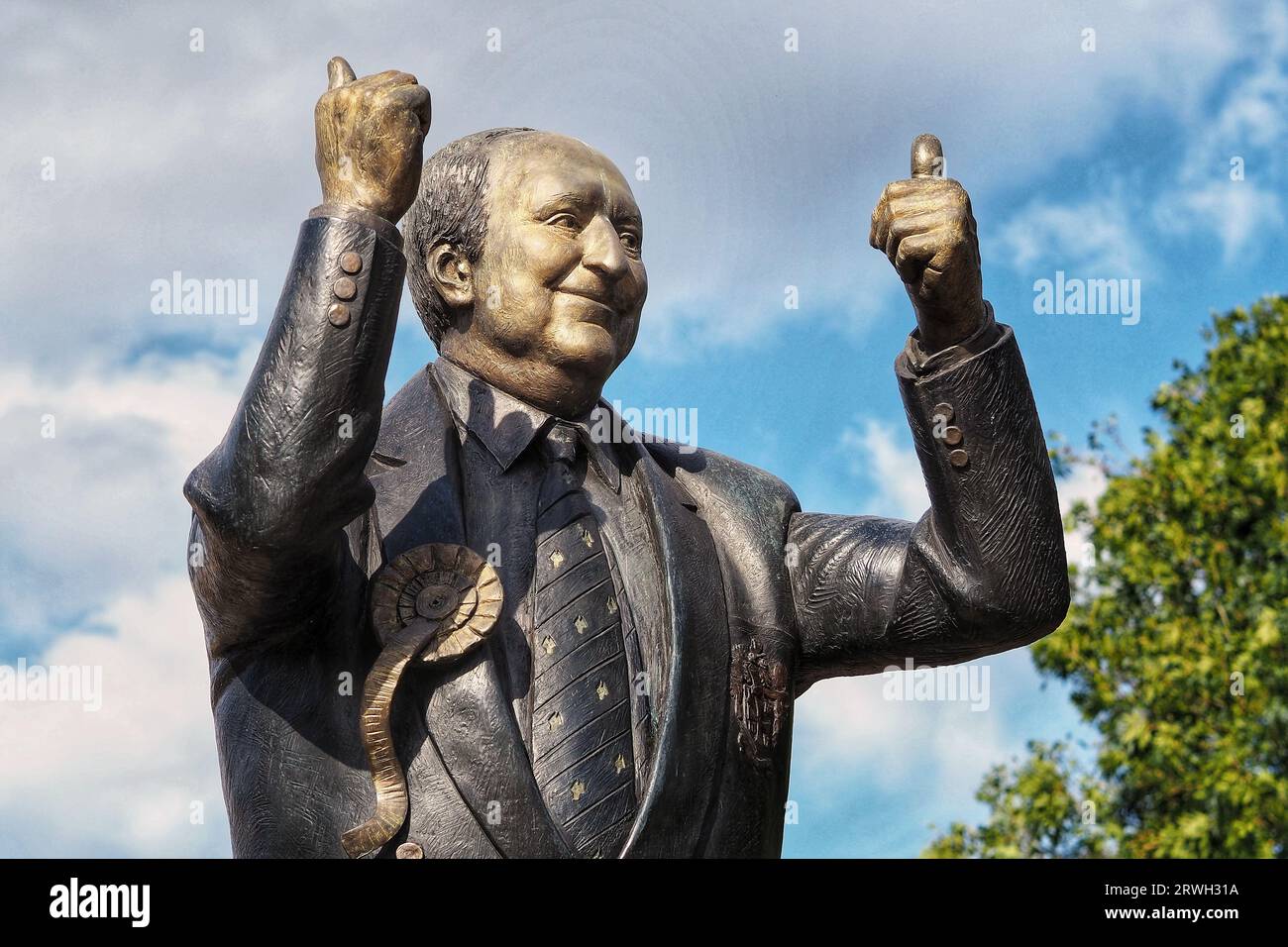 Statue of Sir Jack Hayward at Molineux.. Sir Jack Arnold Hayward OBE ...