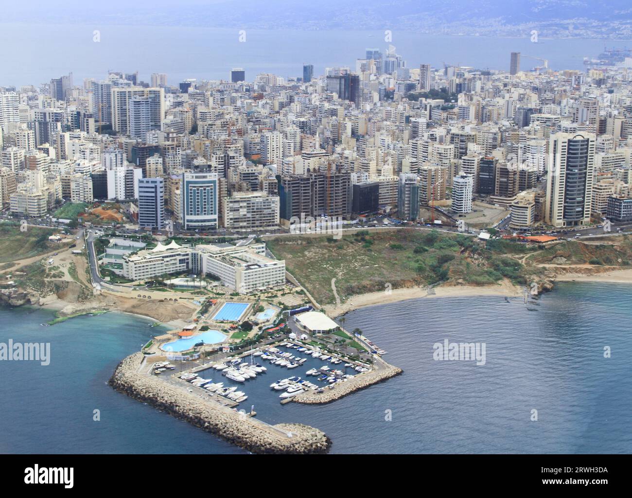 Aerial view of beirut hi-res stock photography and images - Alamy
