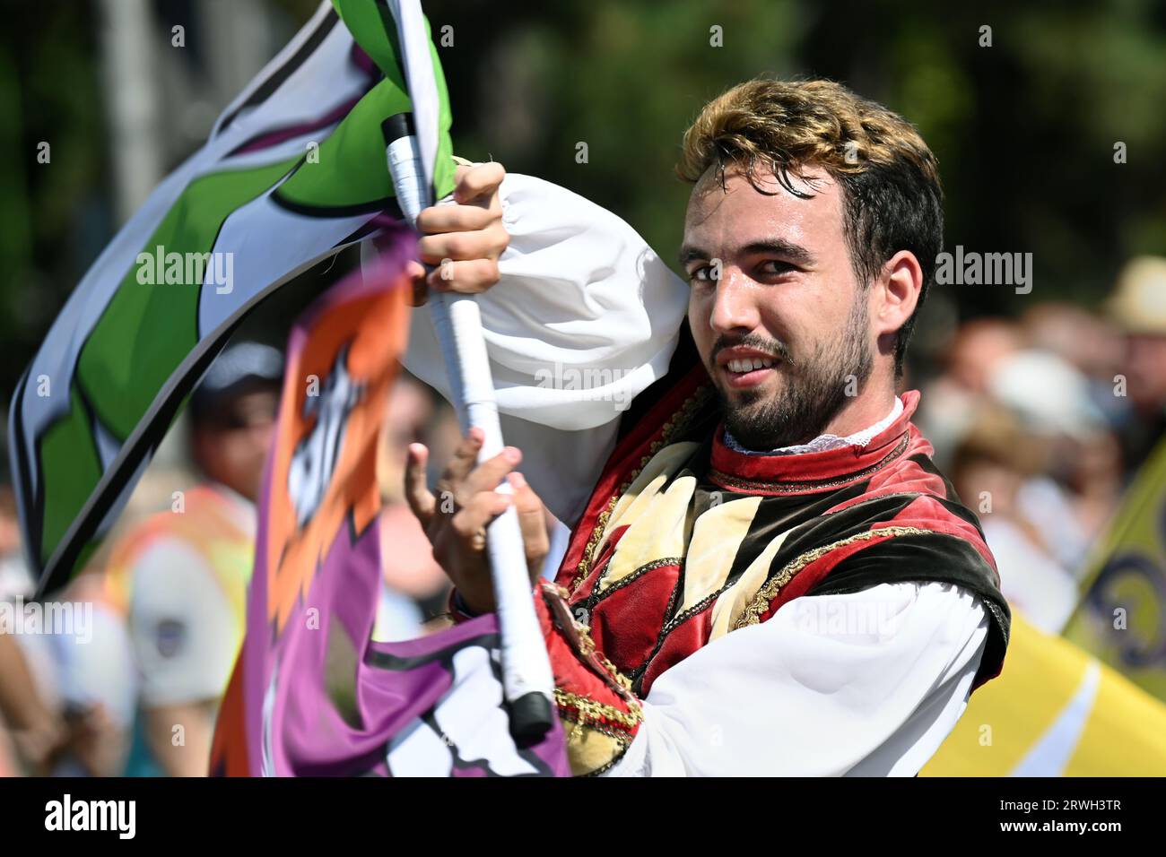 Hungarian men in traditional costume hi-res stock photography and ...