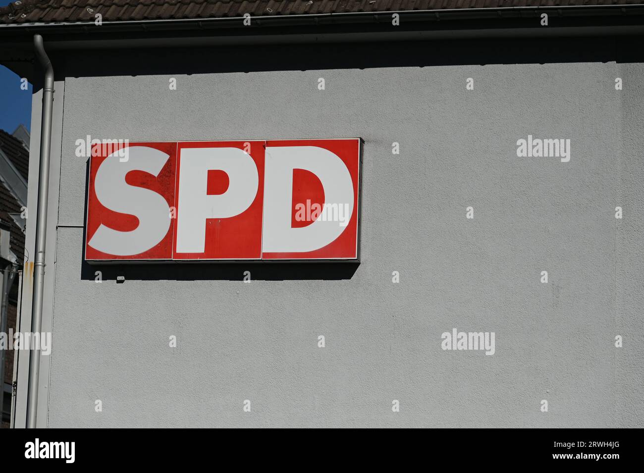 07 September 2023, North Rhine-Westphalia, Cologne: Lettering of the ...