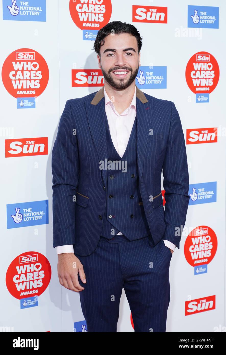 Sammy Root attending The Sun Who Cares Wins Awards at The Roundhouse ...