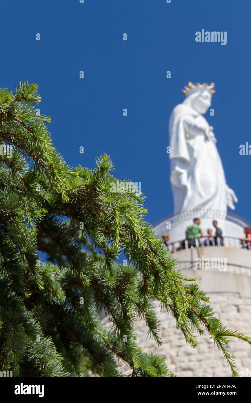 Our Lady of Lebanon is a Marian shrine and a pilgrimage site in Lebanon ...