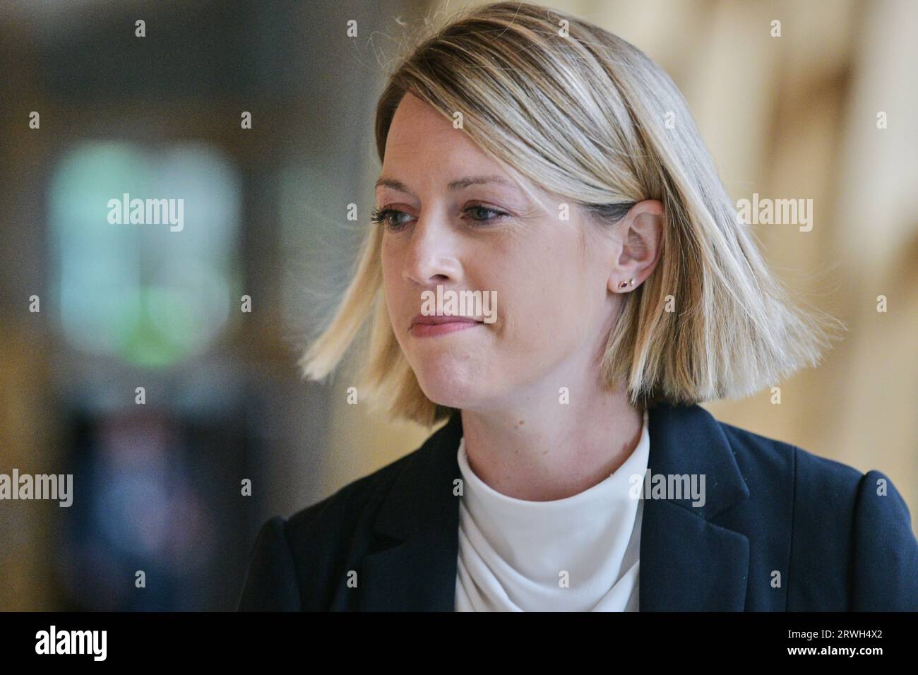 Edinburgh Scotland, UK 19 September 2023. Jenny Gilruth MSP Scottish ...