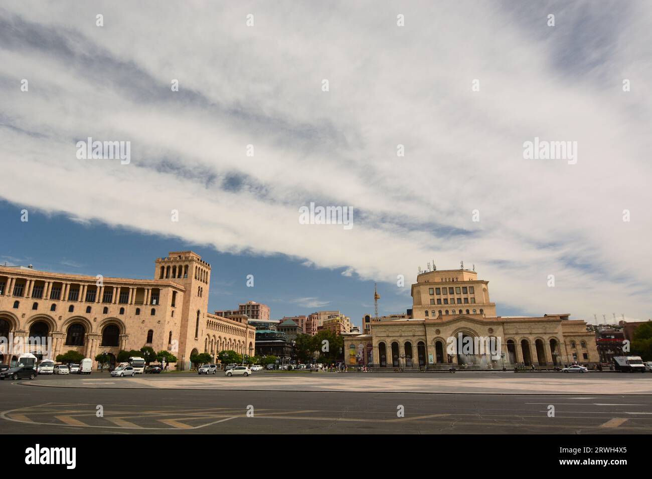 Republic square. Yerevan. Armenia Stock Photo - Alamy