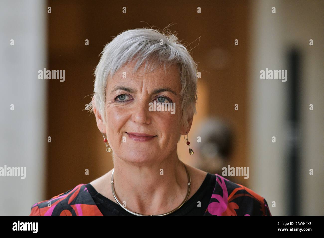 Edinburgh Scotland, UK 19 September 2023. Angela Constance MSP Scottish ...