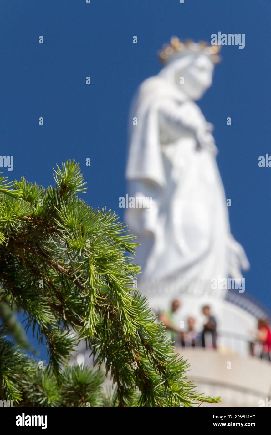 Our Lady of Lebanon is a Marian shrine and a pilgrimage site in Lebanon ...