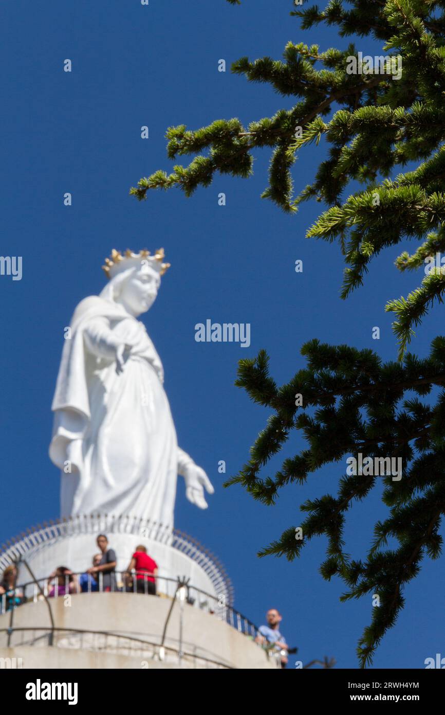 Our Lady of Lebanon is a Marian shrine and a pilgrimage site in Lebanon ...
