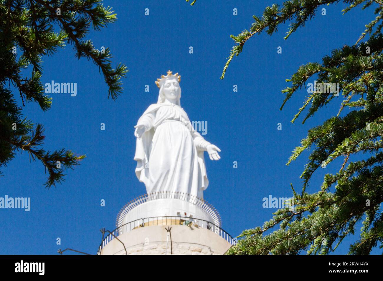 Our Lady of Lebanon is a Marian shrine and a pilgrimage site in Lebanon ...