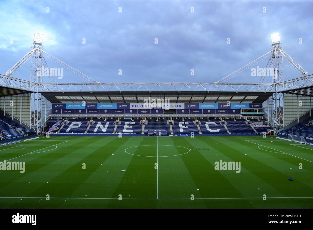 General view inside the stadium ahead of the Sky Bet Championship match ...
