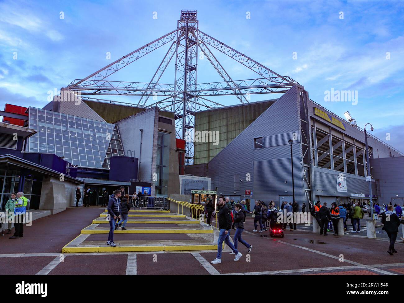 General view outside the stadium ahead of the Sky Bet Championship ...