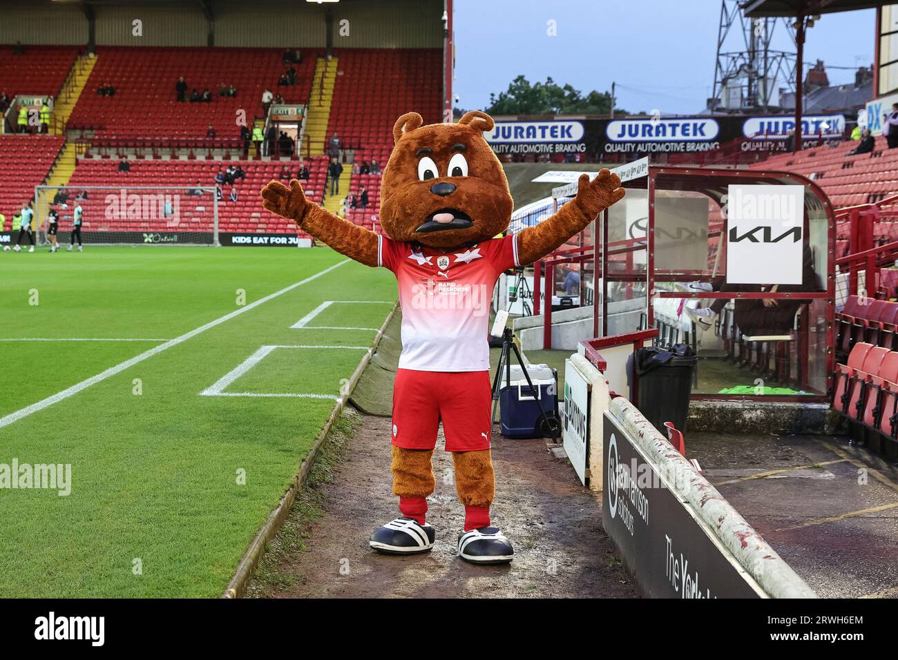 Toby Tyke during the Sky Bet League 1 match Barnsley vs Portsmouth at ...