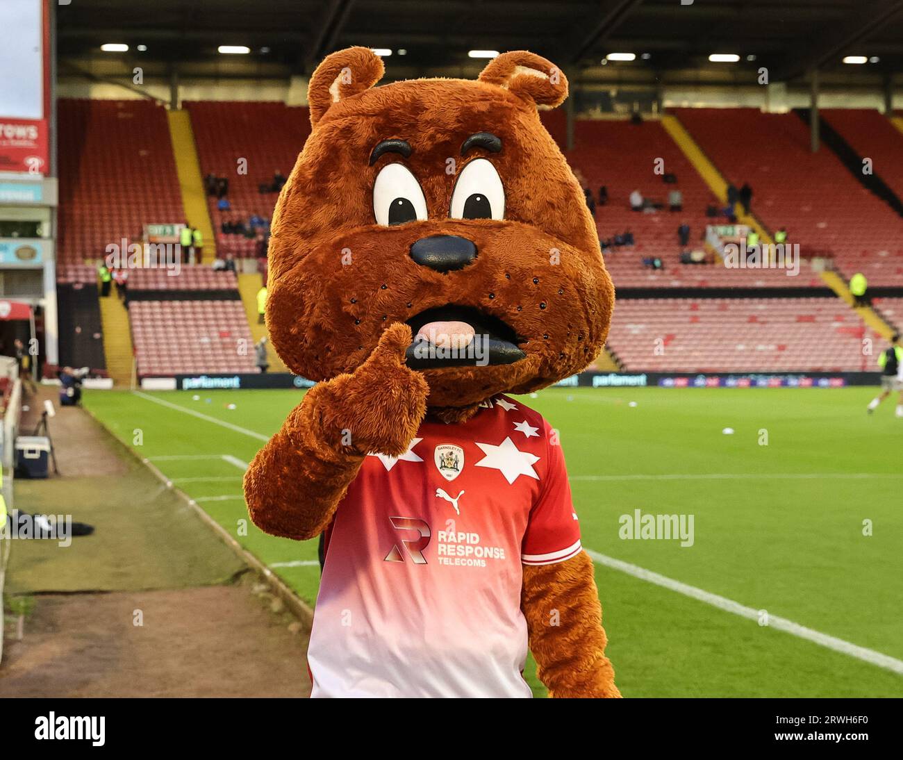 Toby Tyke during the Sky Bet League 1 match Barnsley vs Portsmouth at ...