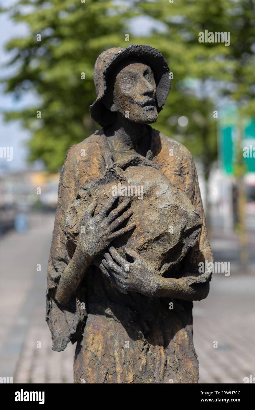 Memorial to the Great Famine Victims in Dublin, Ireland’s Great Famine ...