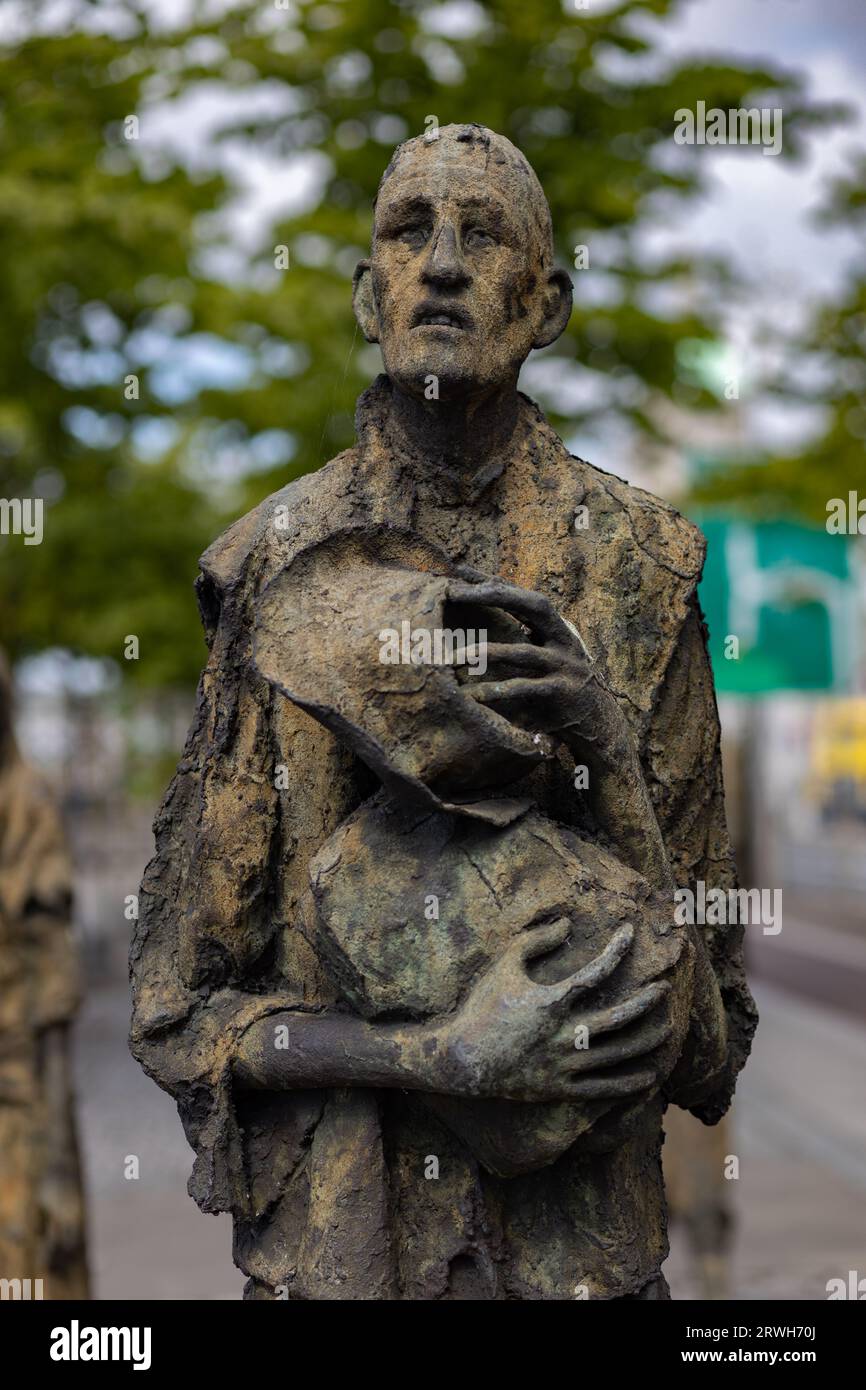 Memorial to the Great Famine Victims in Dublin, Ireland’s Great Famine ...