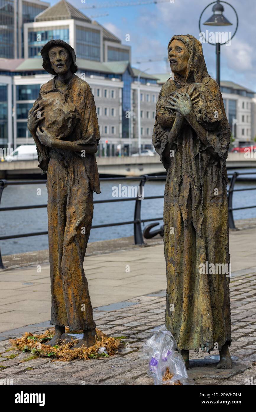 Memorial to the Great Famine Victims in Dublin, Ireland’s Great Famine ...