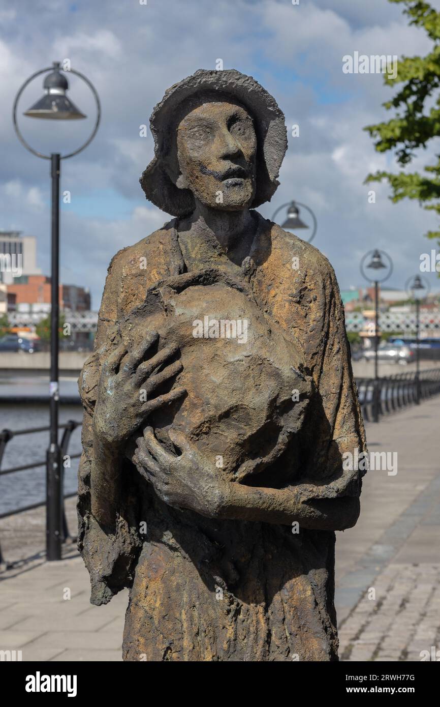 Memorial to the Great Famine Victims in Dublin, Ireland’s Great Famine ...