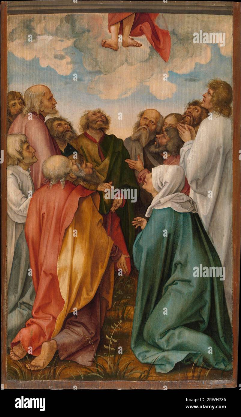 The Ascension of Christ, oil painting by German artist Hans Süss von ...