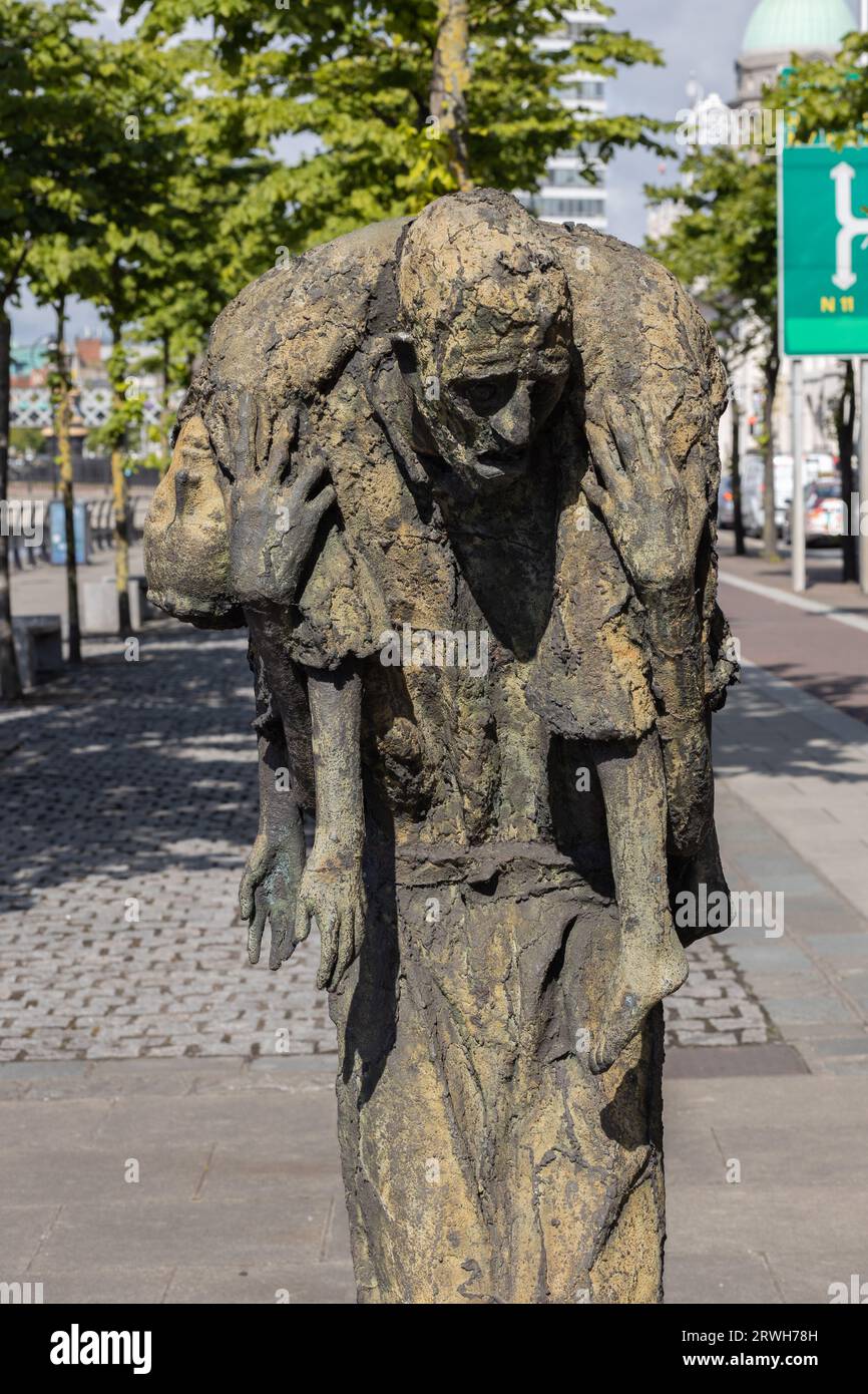 Memorial to the Great Famine Victims in Dublin, Ireland’s Great Famine ...