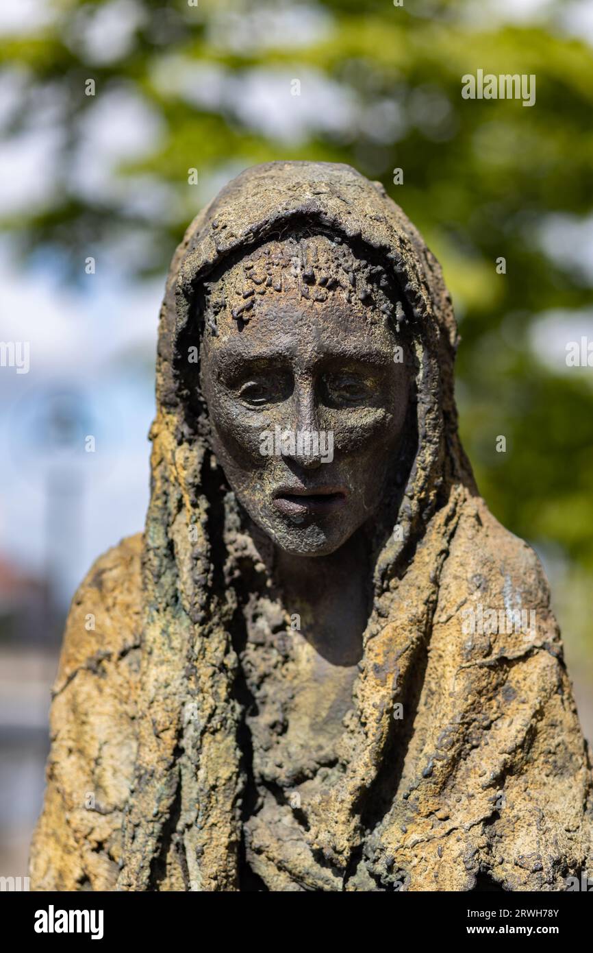 Memorial to the Great Famine Victims in Dublin, Ireland’s Great Famine ...