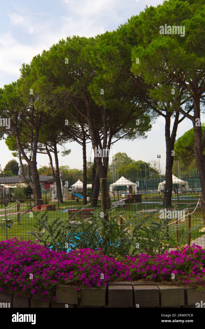 Duna Verde, Veneto, Italy - 09-12-2023: Pra' Delle Torri camping ...