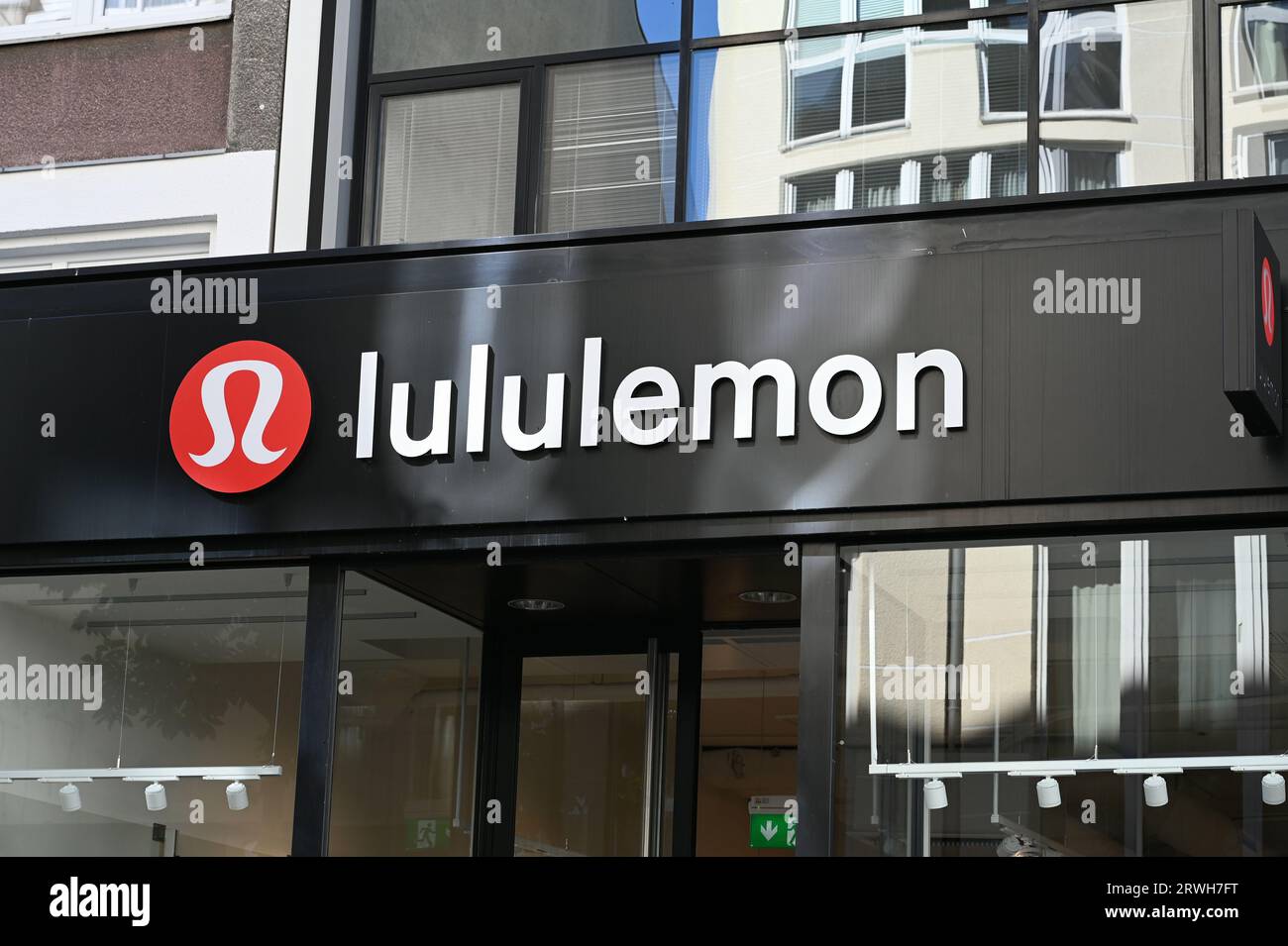 Cologne, Germany. 07th Sep, 2023. Logo of canadian sports fashion label ...