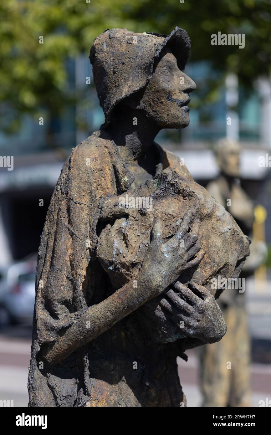 Memorial to the Great Famine Victims in Dublin, Ireland’s Great Famine ...