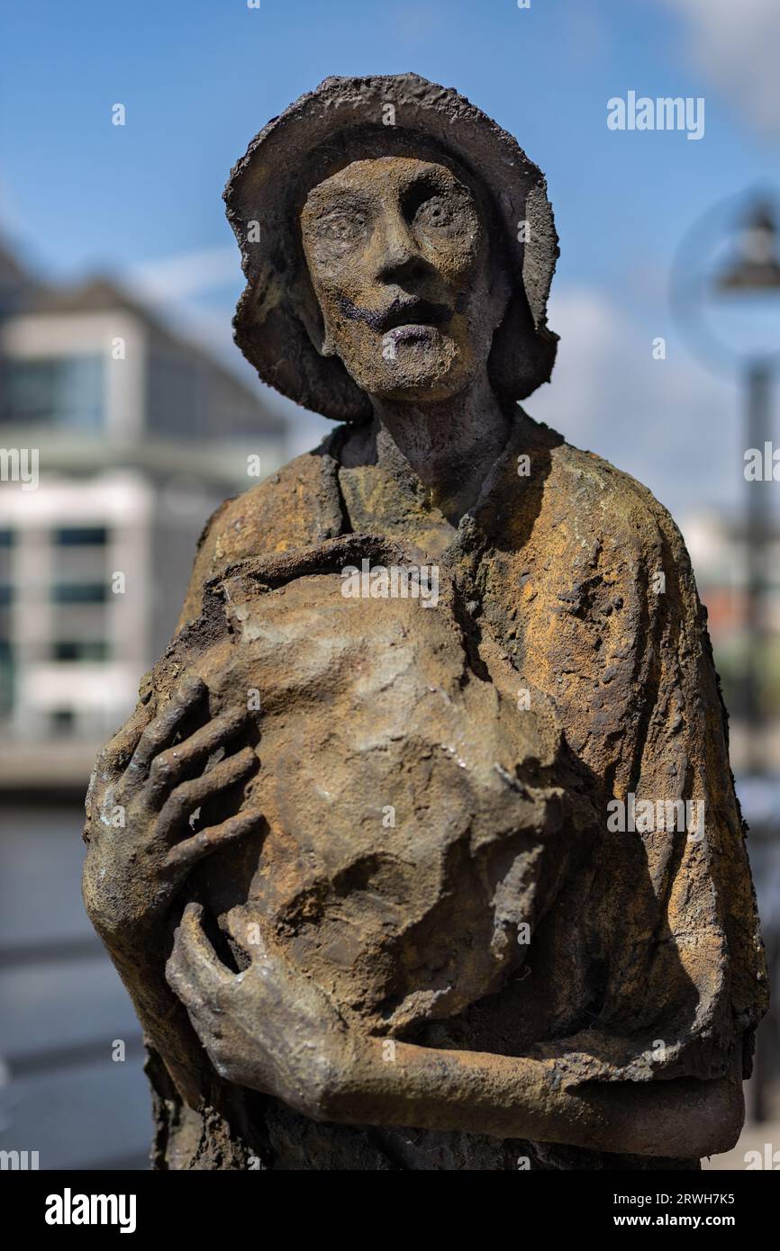 Memorial to the Great Famine Victims in Dublin, Ireland’s Great Famine ...