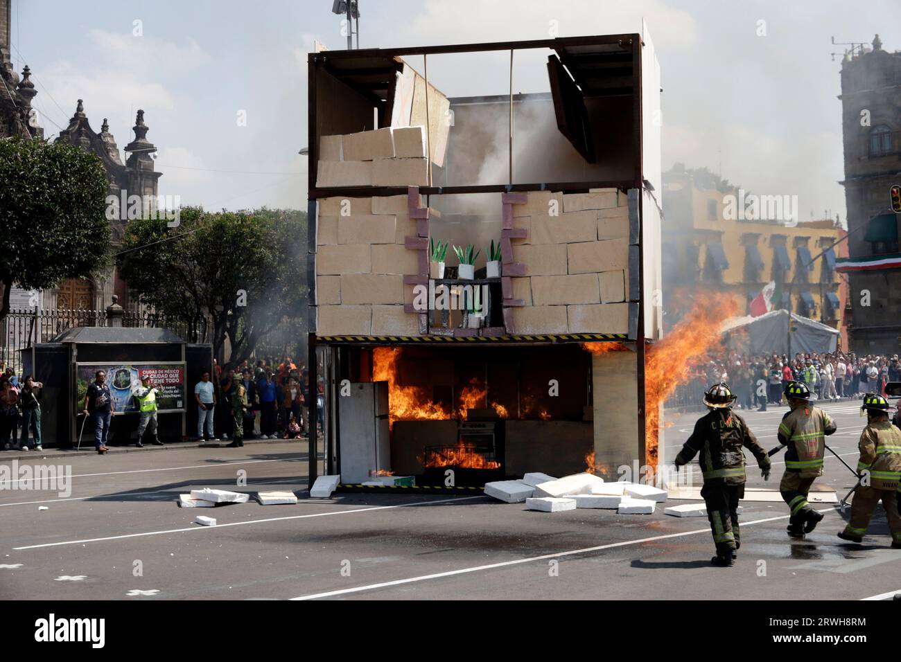 Mexico City, Mexico. 19th Sep, 2023. September 19, 2023, Mexico City ...
