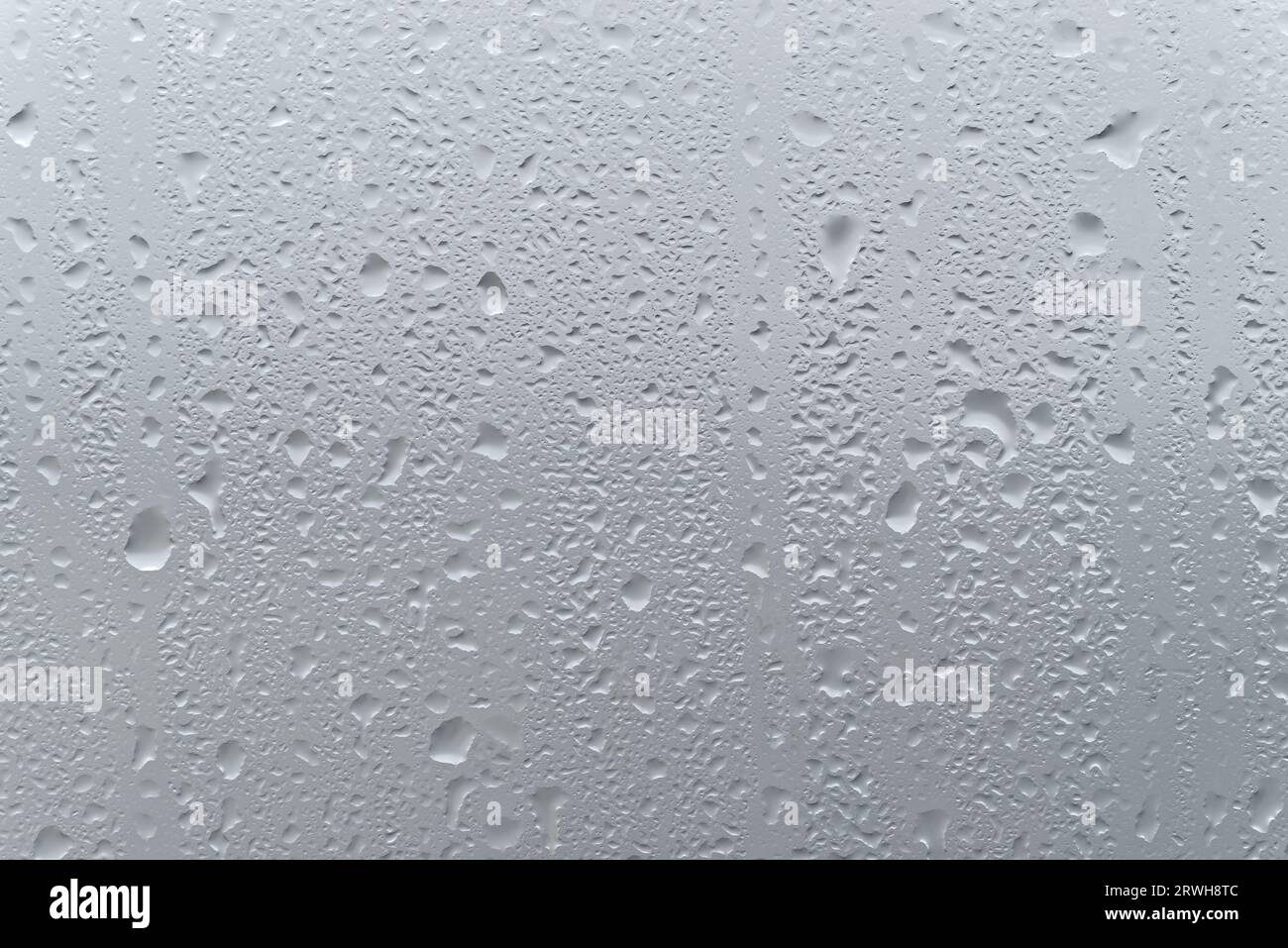 Rain water drops on a window glass Stock Photo - Alamy