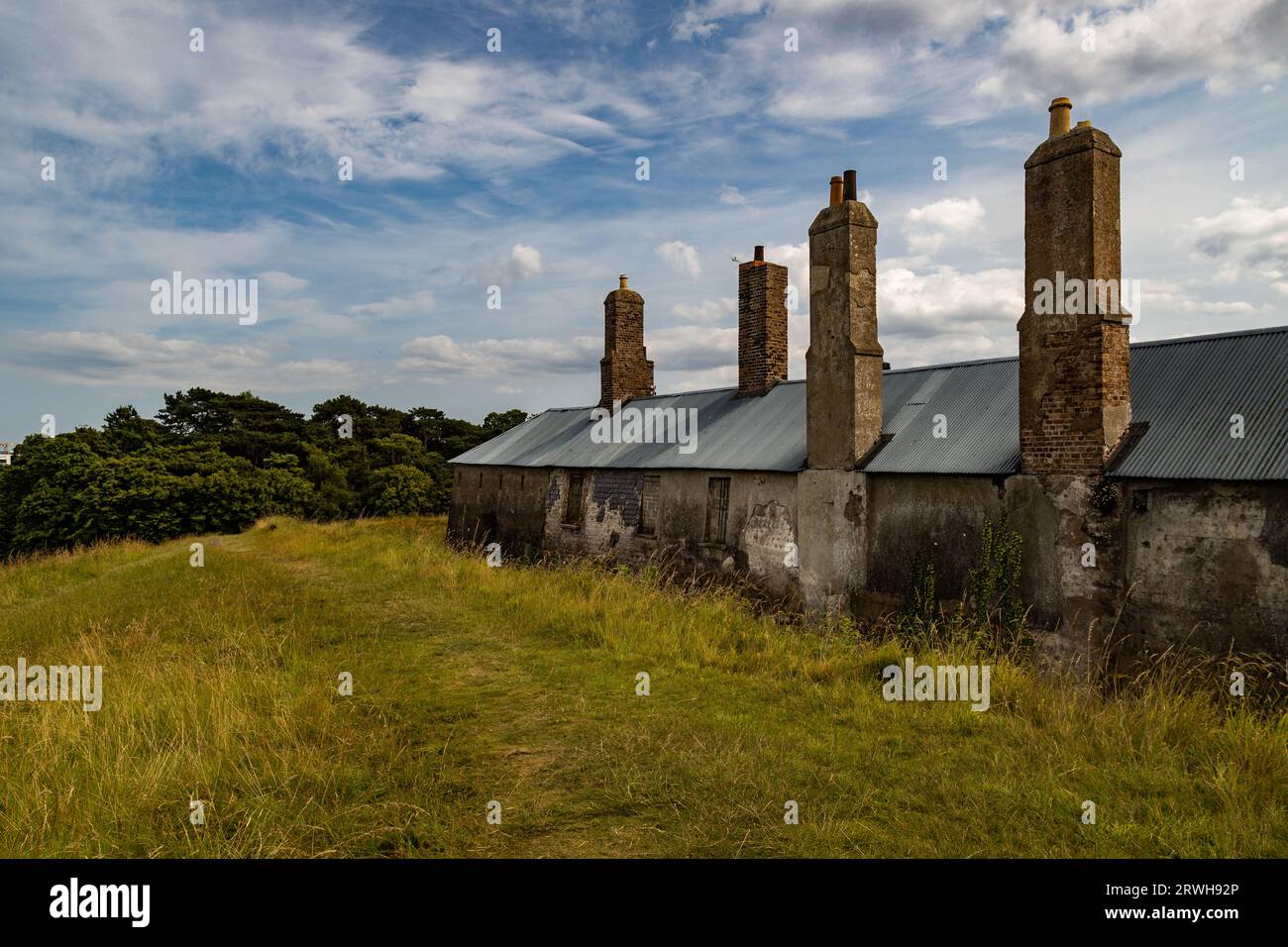 Magazine Fort on the south side of Phoenix Park in Dublin, old military ...
