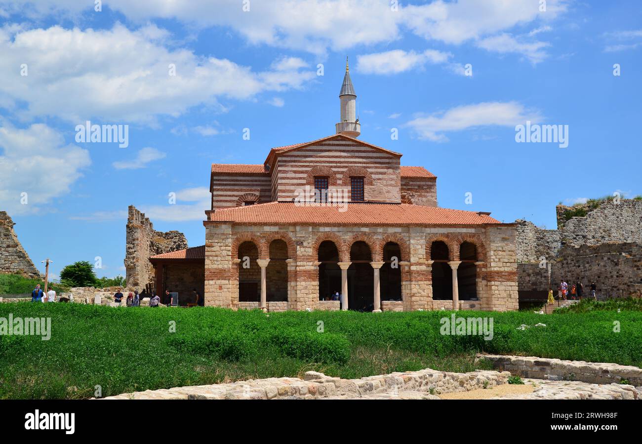 Enez Town, located in Edirne, Turkey, is an ancient ancient settlement ...